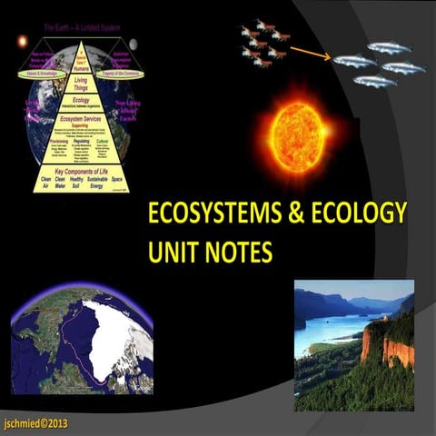 Ecology and ecosystems notes | PPT