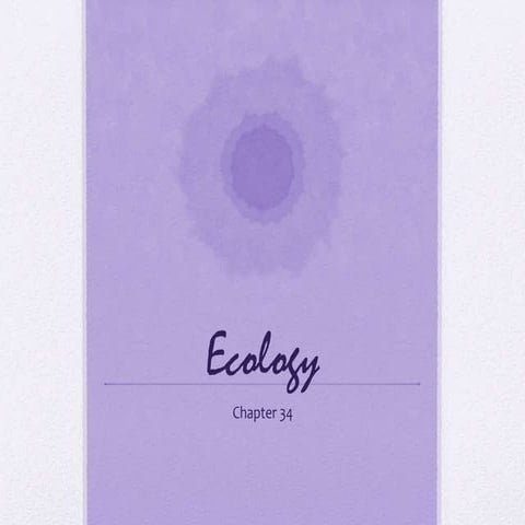 Ecology chapter 3 | PPTX