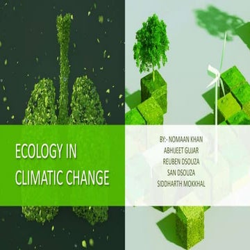 Ecology of Climate Change.pptx