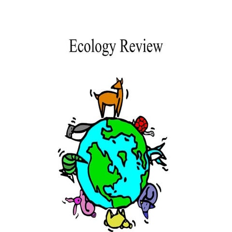 Ecology notes for the Biology subject matter | PPT