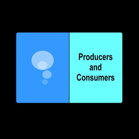 Producer and Consumers | PPTX