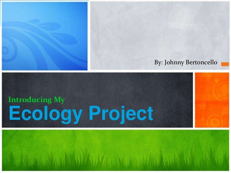 Ecology project