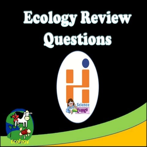 Ecology quiz review | PPTX