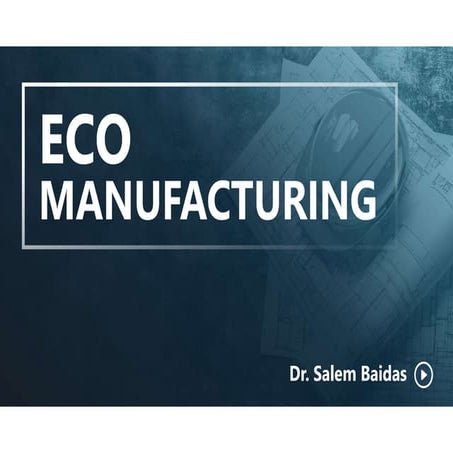 Eco Manufacturing | PPT