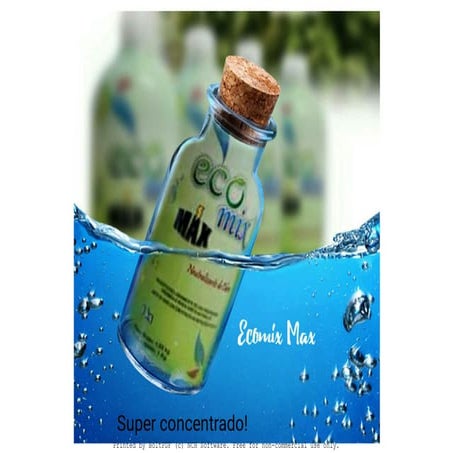 ECOMIX MAX - SUPER CONCENTRADO | PPT