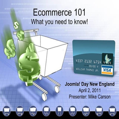 Ecommerce 101 | PPT