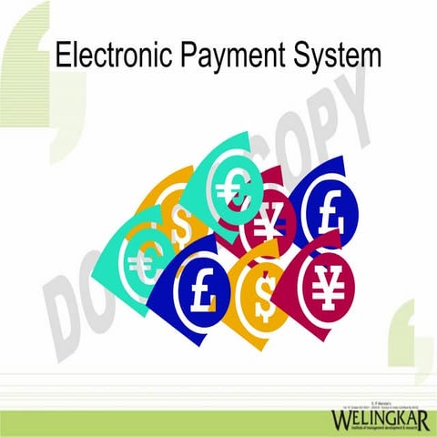 Electronic Payment System | PDF