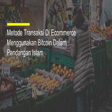 Ecommerce & bitcoin in islamic | PDF
