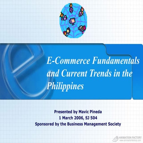 E commerce fundamentals-01mar06 | PPT