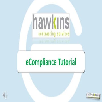 eCompliance Training Hawkins Contracting | PPTX