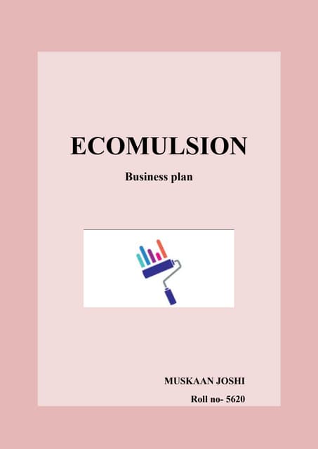 PROPOSAL FOR NEW SPICE BUSINESS ( BUSSINESS PLAN).pdf | Commodities ...