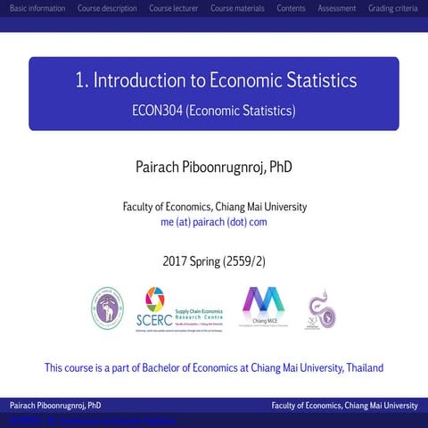 Econ304 1 intro (2560/1) | PPT