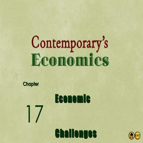 Econ Ch17 Economic Challenges | PPT
