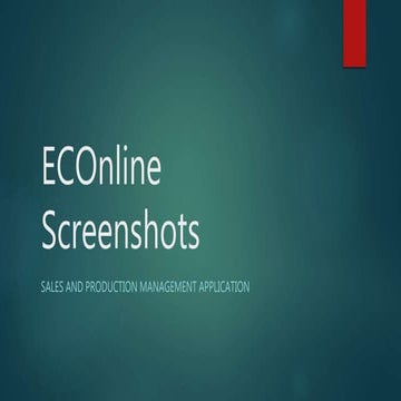 Web Application Screenshots | PPTX