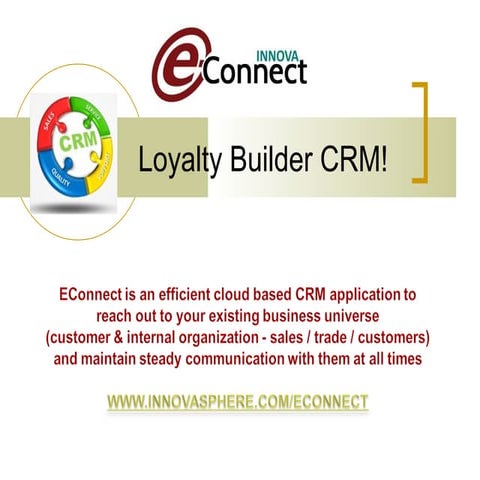 E-Connect CRM | PPT
