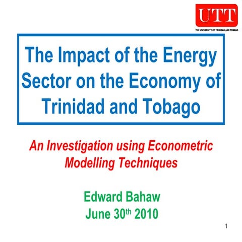 Econometric Modelling Ppt Business Business And Finance