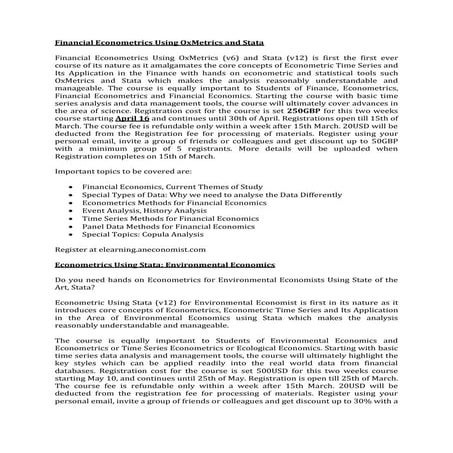 Econometrics Using Matlab | PDF