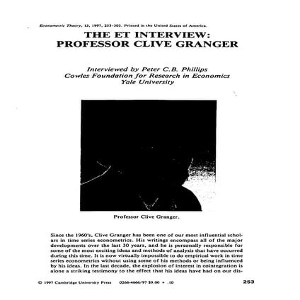 [econometric Theory Vol 13 Pdf