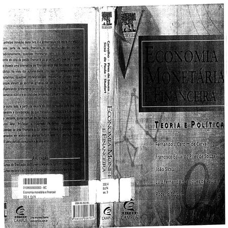 Economia monetaria-e-financeira-teoria-e-politica-fernando-cardin-pdf | PDF