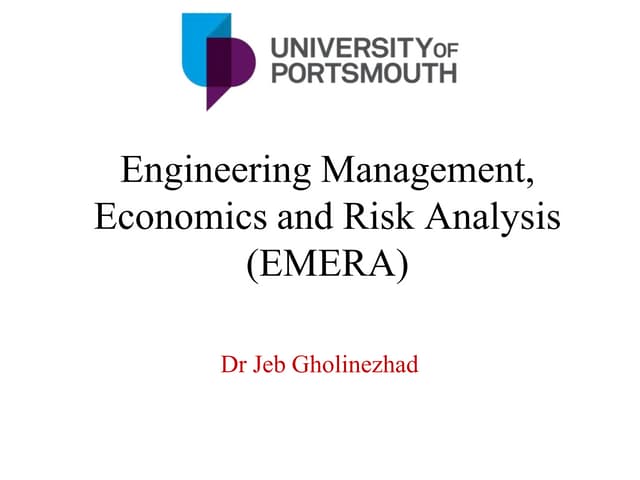 Engineering economics (1) | PPT