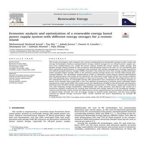 Economic analysis and optimization of a renewable energy based.pdf