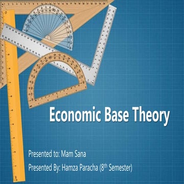 Economic base theory | PPTX