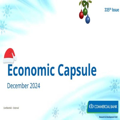 Commercial Bank Economic Capsule - December 2024 | PPTX