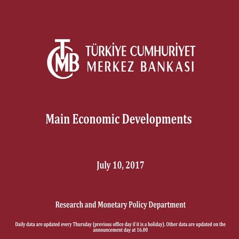 Economic developments in Turkey | PPT