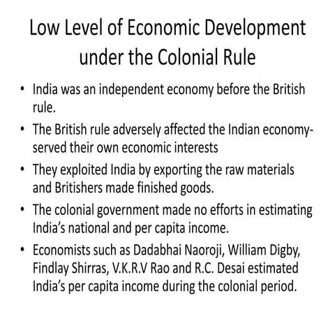 Economic Development under the Colonial rule.pptx
