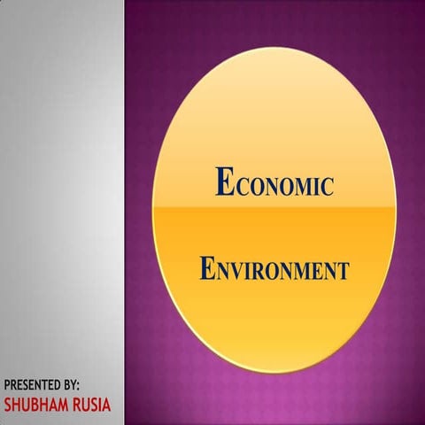 Economic Environment | PPT