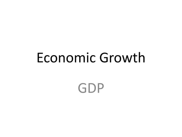 GDP | PPTX