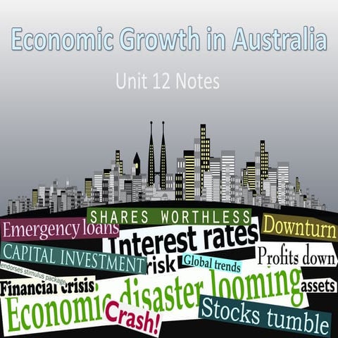 Economic growth in australia | PPT