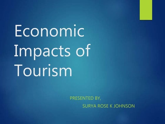 IMAPACT OF TOURISM on social economic environment.pptx