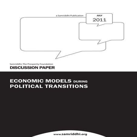Economic models during political transitions | PDF | Political Issues ...