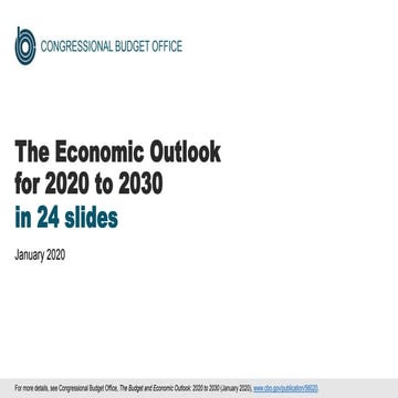 The Economic Outlook for 2020 to 2030 in 24 Slides | PPT