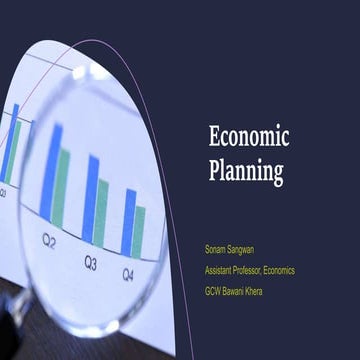 Economic planning | PPT