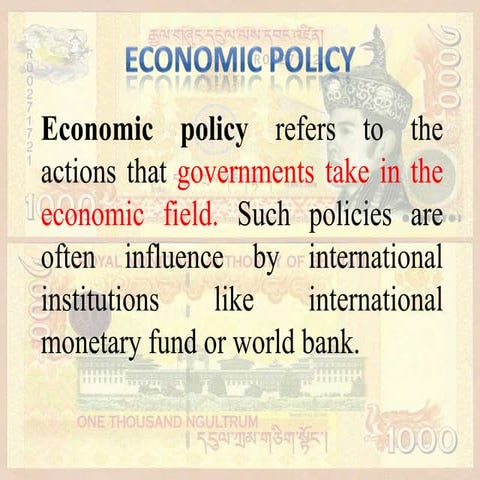 Economic policy | PPTX