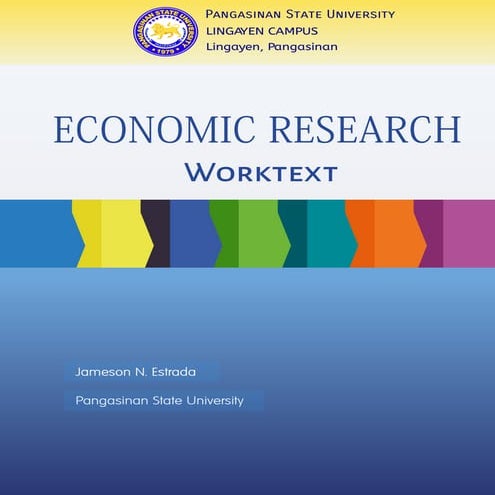 Economic Research Worktext | PDF