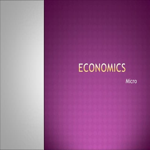 Economics | PPT