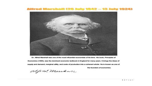 Alfred Marshall
