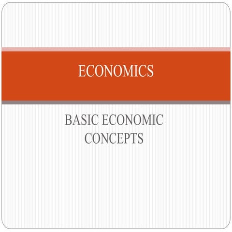 Economics | PPTX
