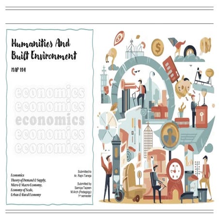 Economics, Theory of Demand & Supply, Micro & Macro Economy, Economy of ...