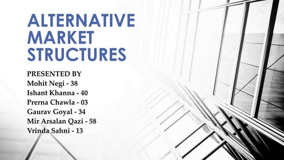 Market structure | PPT