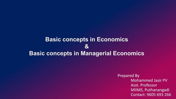 Principles of economics | Fundamental of Economics | PDF | Business ...