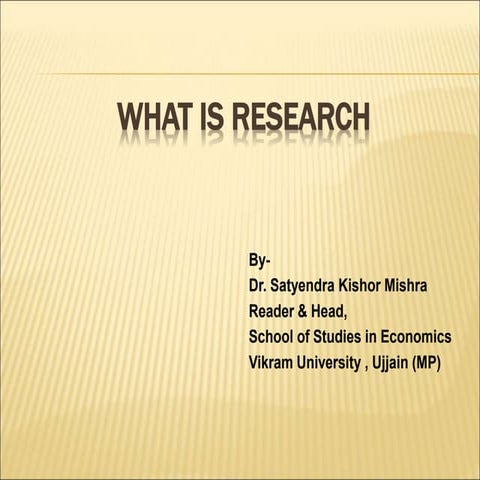 ECONOMICS-What_is_Research (1).ppt | Science