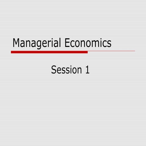 Managerial-Economics | PPT