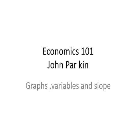 Economics 101 | PPTX