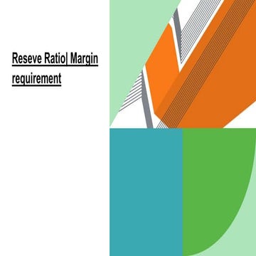 Reserve ratio | economics pptx | PPTX