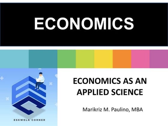 Economics as a Social Science | PPT