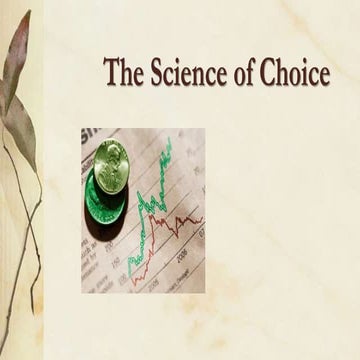 Economics as science lesson 1 | PPTX